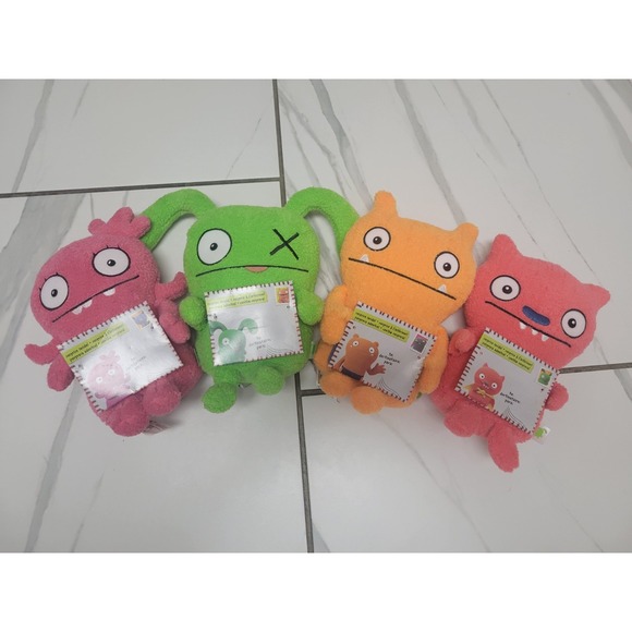 Hasbro | Toys | Ugly Dolls Set Of 4 Plush Toys Moxy New | Poshmark